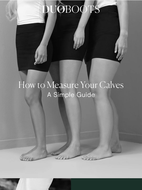 DuoBoots: How to Measure Your Calves: A Simple Guide | Milled