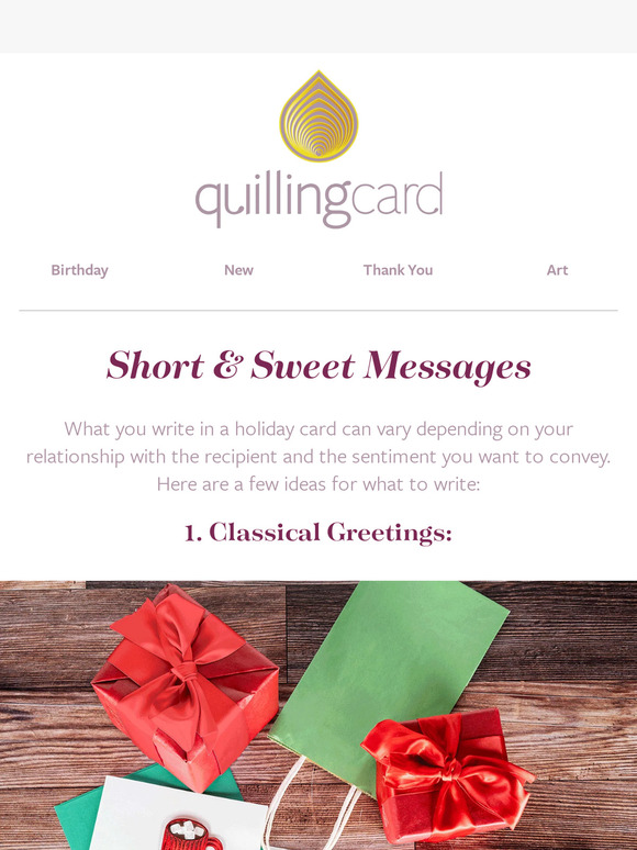 Quilling Card LLC What To Write In A Holiday Card Milled quilling-card-llc-what-to-write-in-a-holiday-card-milled