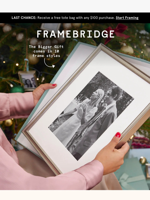Framebridge: The most personal gifts | Milled