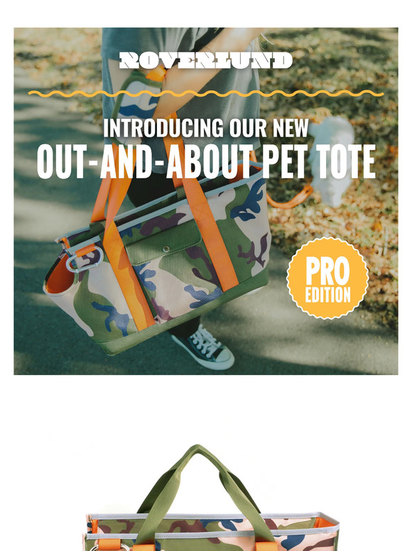 Roverlund: Introducing our PRO edition pet tote 🏆 | Milled
