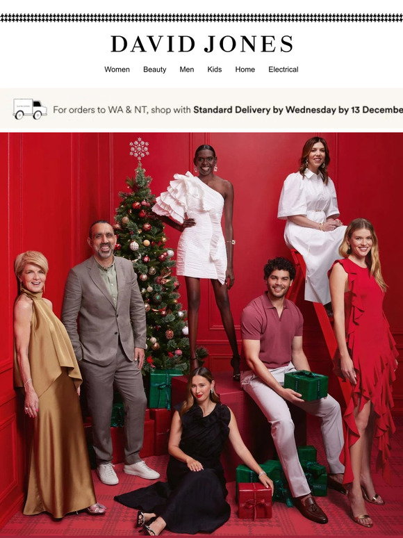 David Jones: Christmas | A Stylish Celebration | Milled