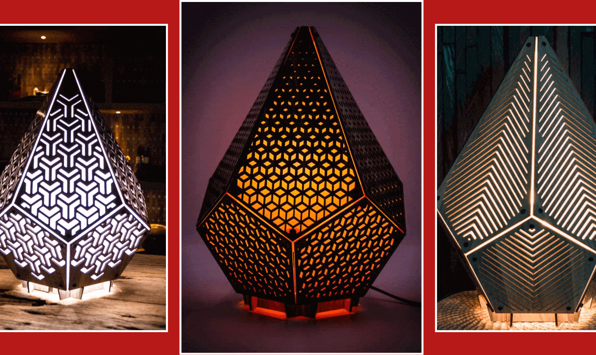 PaperCraft World (US): Surprise your loved one with a unique 3D Lamp ...