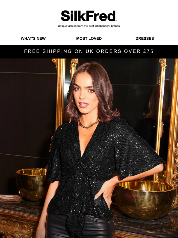 SilkFred: Party tops to celebrate in | Milled