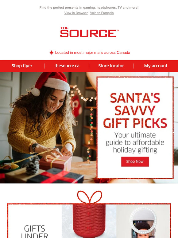 The Source: 🎁 INCOMING! You'll love this: Budget-friendly gifts under ...