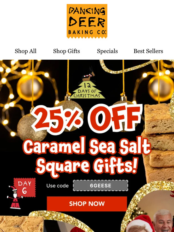 Dancing Deer Baking Co.: Holy Geese - 25% Off - Dancing Deer - 12 Days ...