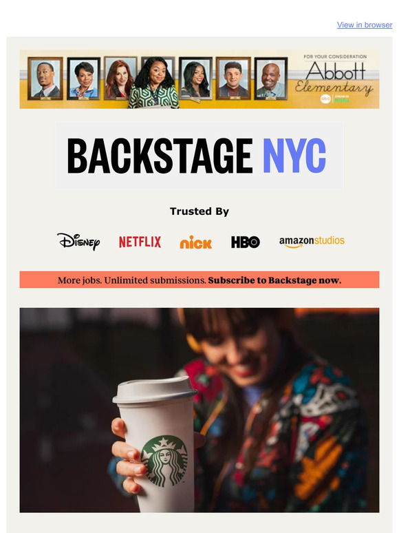 Backstage: —, earn $4,000 for a new feature film! | Milled