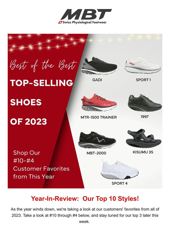 MBT: Top 10 MBT Shoes in 2023 Countdown | Milled