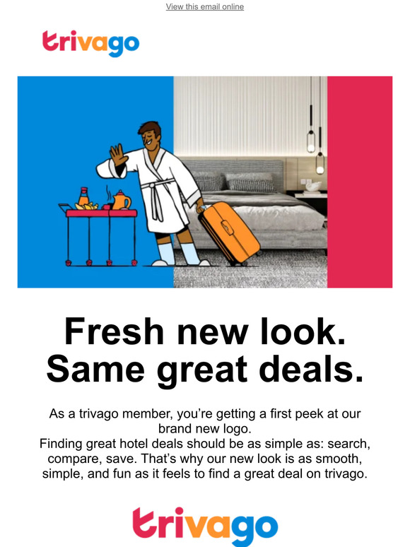Trivago: Say hello to our new logo 👋 | Milled