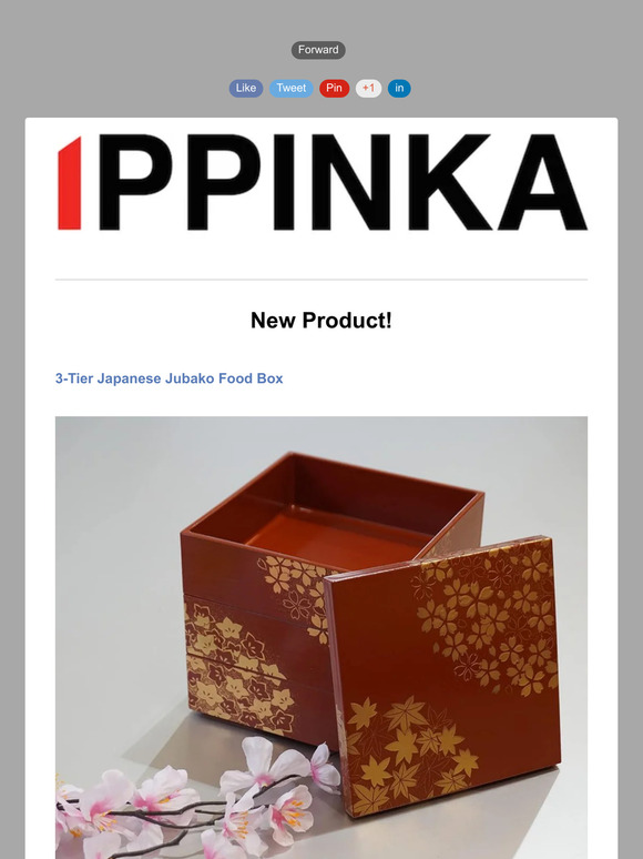 IPPINKA: [Products] 3-Tier Japanese Jubako Food Box | Okinawan Brown ...