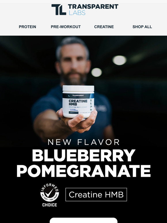 Transparent Labs: Creatine HMB - New Flavor! | Milled