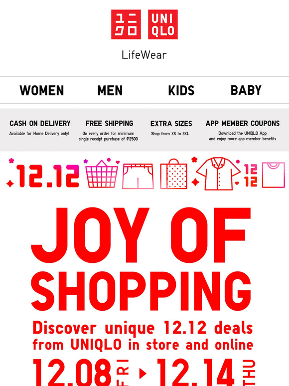 UNIQLO: New Arrivals are here! Time to check out new gifts for you or ...