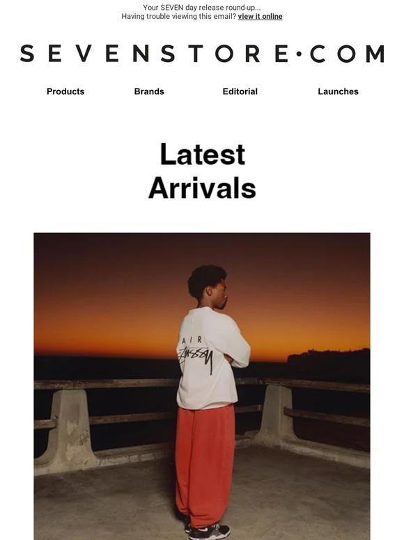 七號店鋪 Seven Store: Latest Arrivals: Nike x Stüssy, adidas, Cole Buxton ...