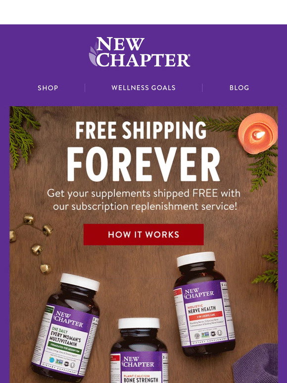 New Chapter: FREE SHIPPING FOREVER! | Milled