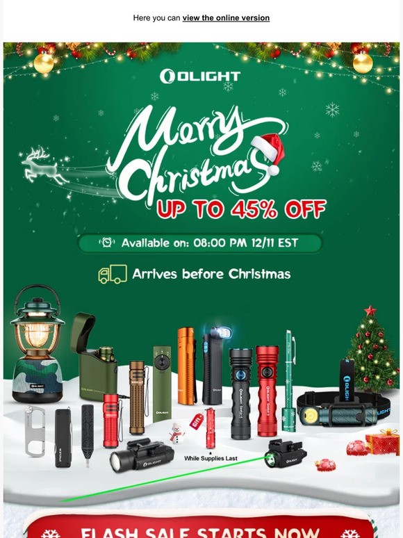 Olight Email Newsletters: Shop Sales, Discounts, and Coupon Codes