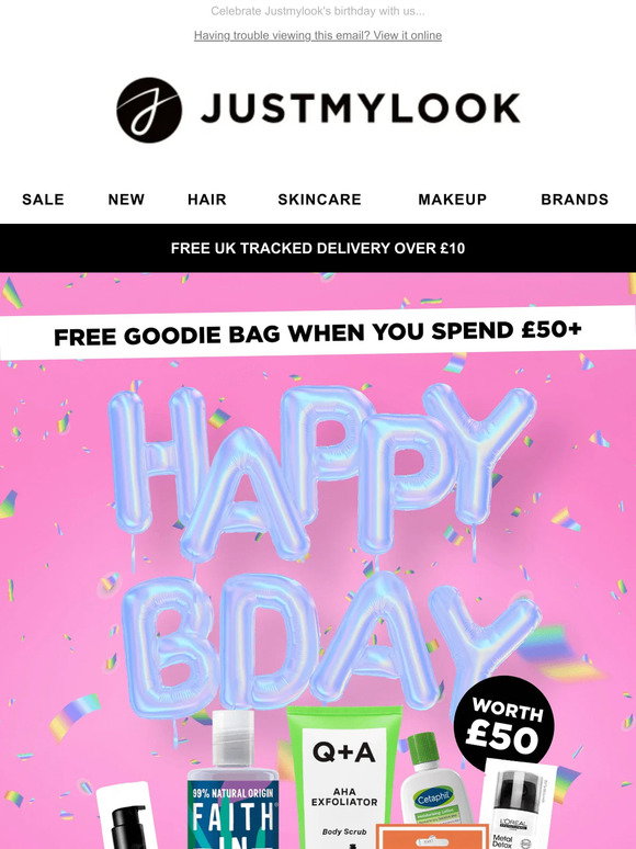 Justmylook: Inside: Your FREE Goodie Bag 🥳🪩 | Milled