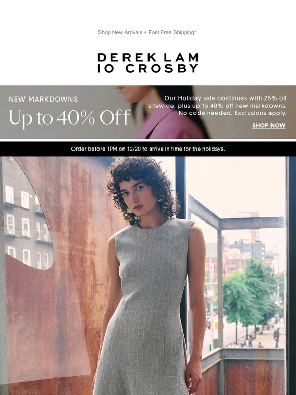 Derek Lam: Timeless Tailoring: The Robertson Has A New Look | Milled