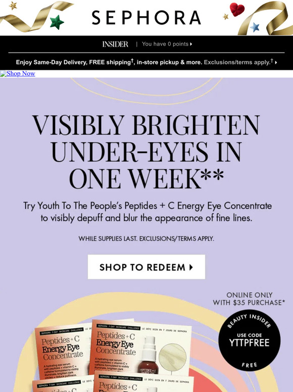 Sephora: Visibly depuff under-eyes and target dark circles for a wide ...