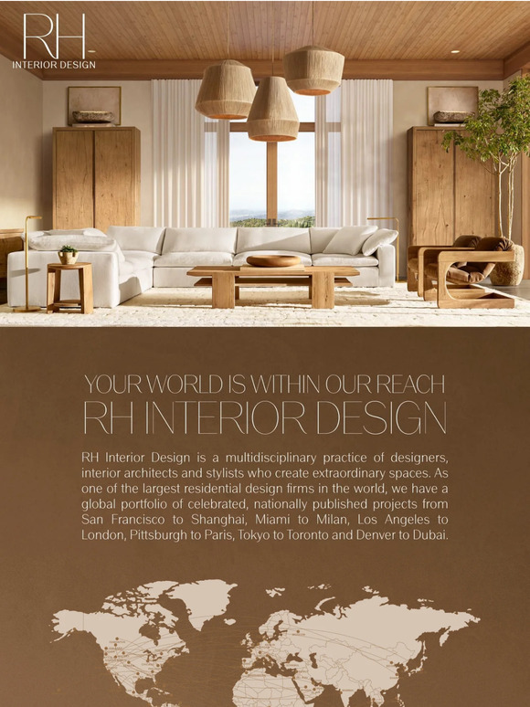 Restoration Hardware: Reimagine Your Home with RH Interior Design | Milled