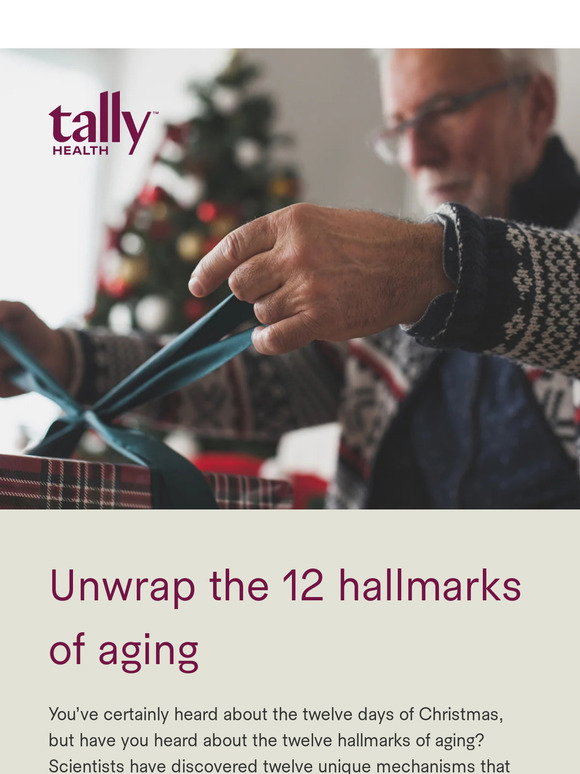 Tally Health: A Deep Dive into the 12 Hallmarks of Aging | Milled