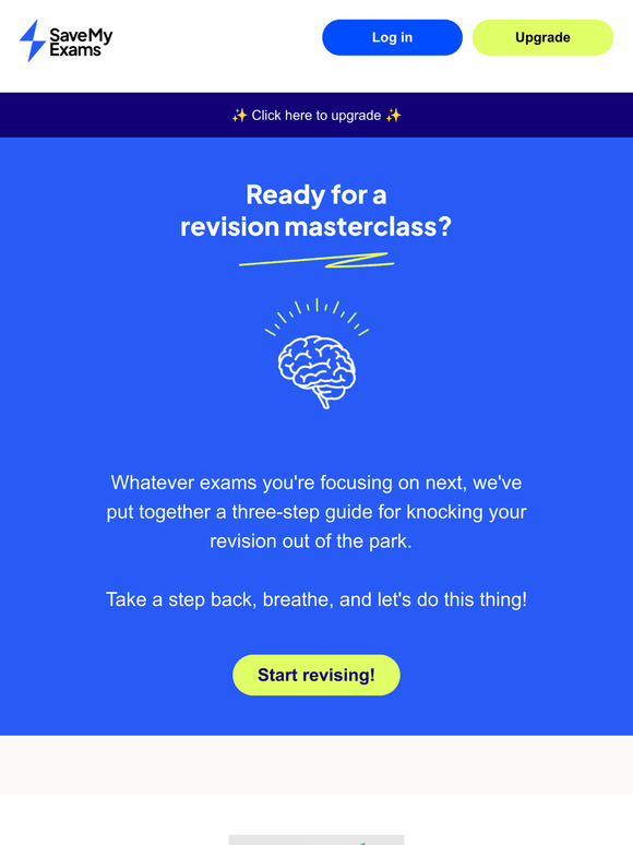 Save My Exams: 🎁 3 free tips for revision success | Milled