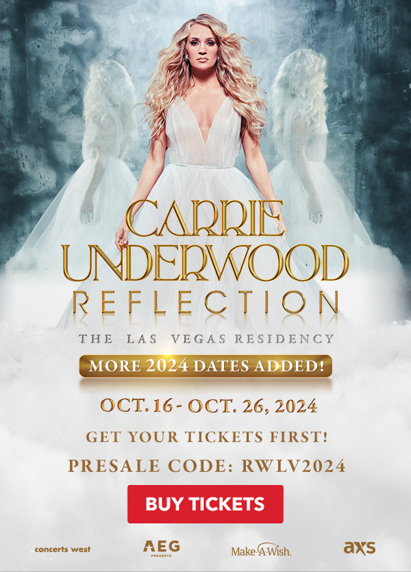 Resorts World: Get Your Tickets First! Carrie Underwood Exclusive Early ...
