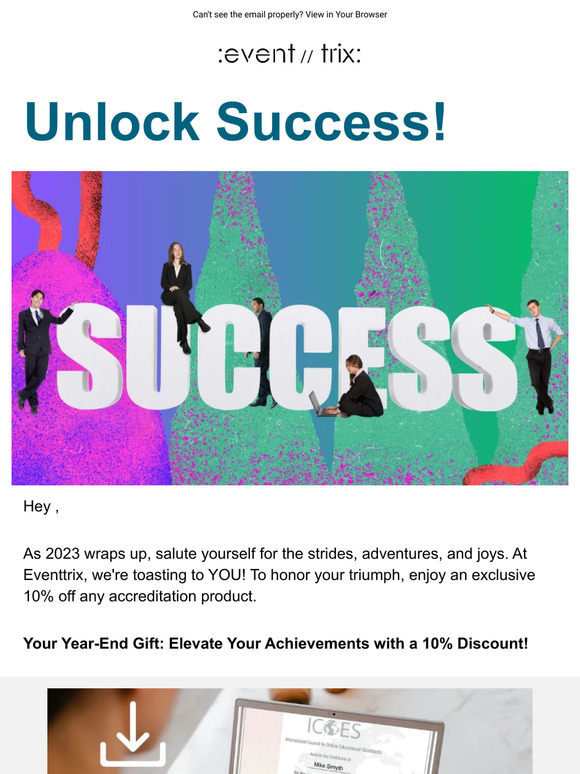 Eventtrix: Elevate Your Achievements: Exclusive Certification Unlocked for Celebration! 🏆 | Milled