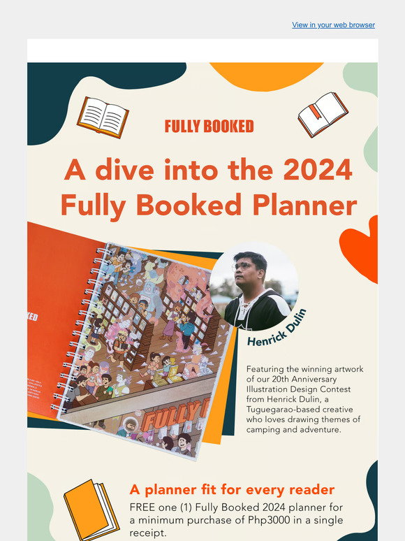 Fully Booked: All about the Fully Booked 2024 Planner! | Milled