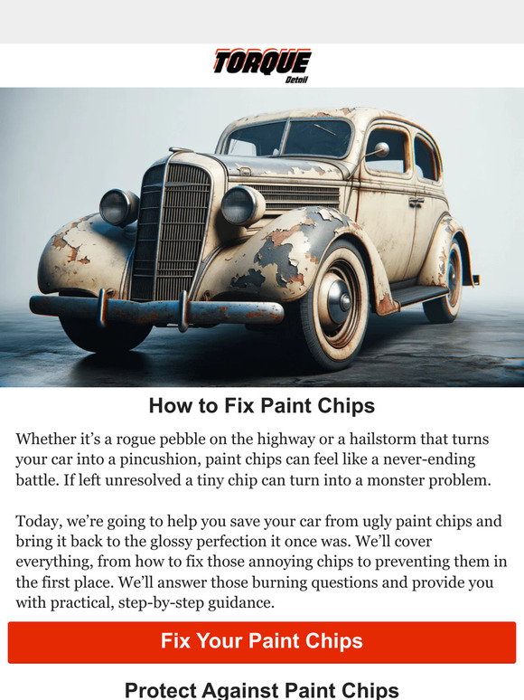 Torque Detail: Fix paint chips on your car in a weekend | Milled