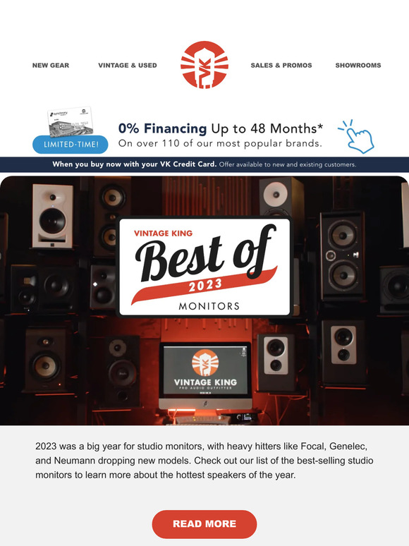 Vintage King Audio: Best Studio Monitors Of 2023 | Milled