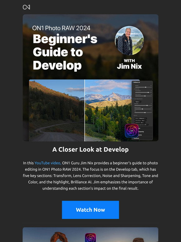 ON1: ON1 Pro Series – Jim Nix's Beginner's Guide to Develop in Photo ...