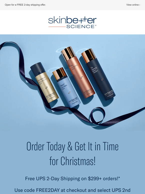 SkinBetter Science: Order in Time for Christmas! 🎁 | Milled