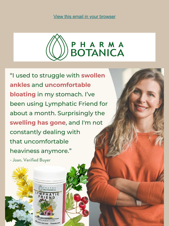 Pharma Botanica: Say goodbye to ankle swelling | Milled