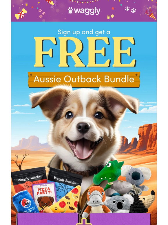 Waggly: Celebrate the holidays with a special gift for your doggo! 🎁🐶 ...