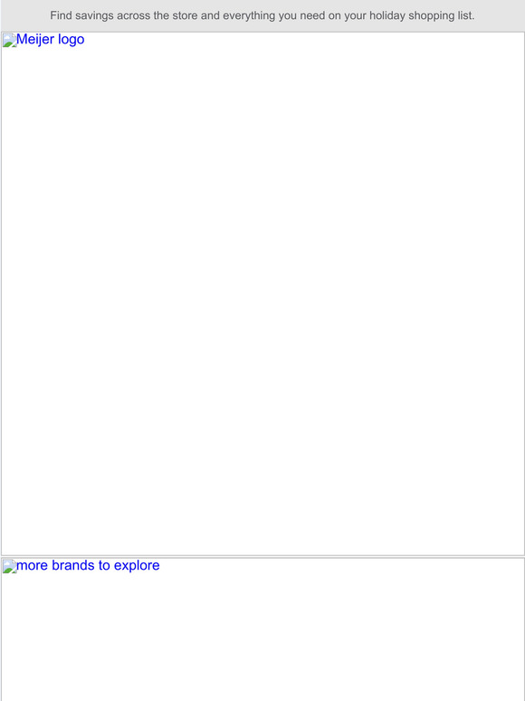 Meijer: 🎅 Santa Bucks Start Tomorrow! | Milled