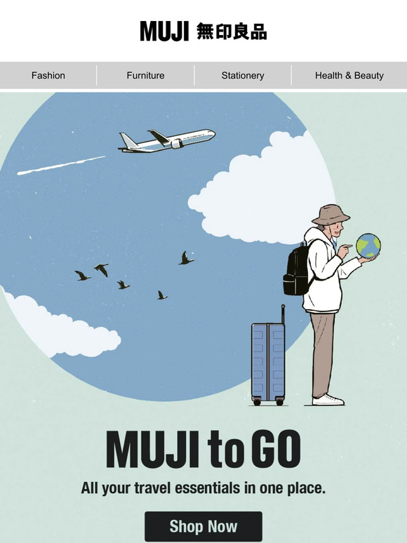 muji: Easily pack with Gusset Cases ️ | Milled