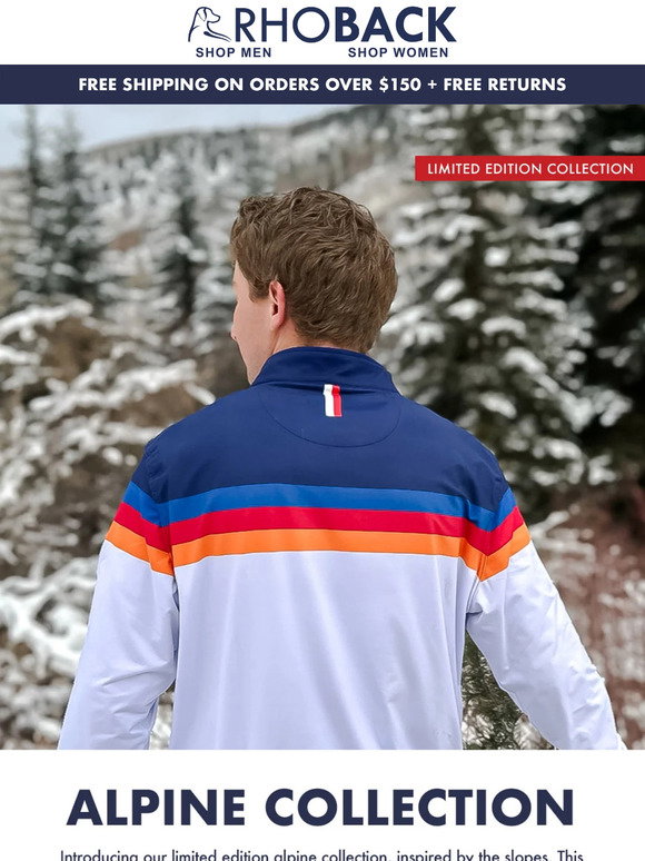 Rhoback: Introducing: The Alpine Collection | Milled