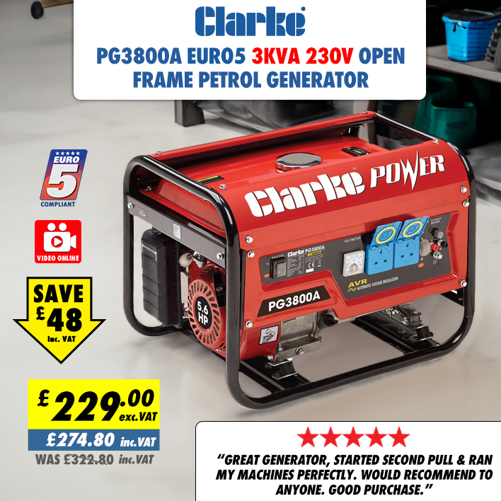 Machine Mart: Reminder: Our Generators Price Crash Offer Ends Today ...