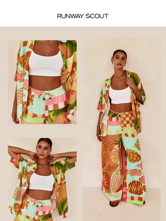 Runway Scout: New Arrivals - Ochre, Drop 2 | Milled