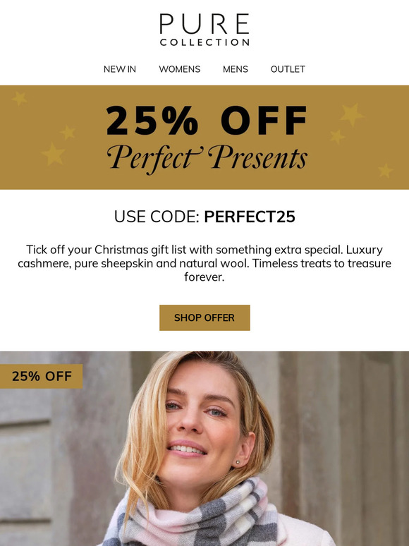 Pure Collection Email Newsletters: Shop Sales, Discounts, and Coupon Codes