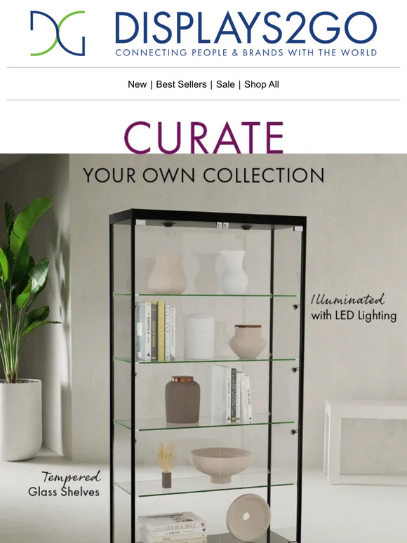 Displays2go: Displays2go Trend Report: Exquisite Display Cases | Milled