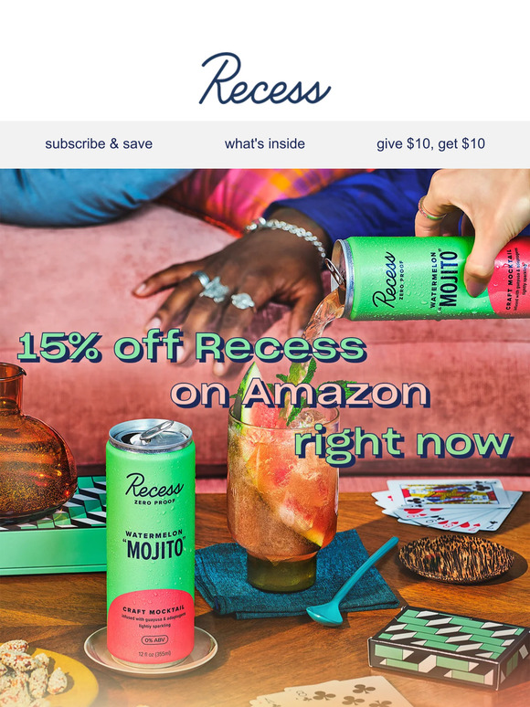 Recess Email Newsletters: Shop Sales, Discounts, and Coupon Codes