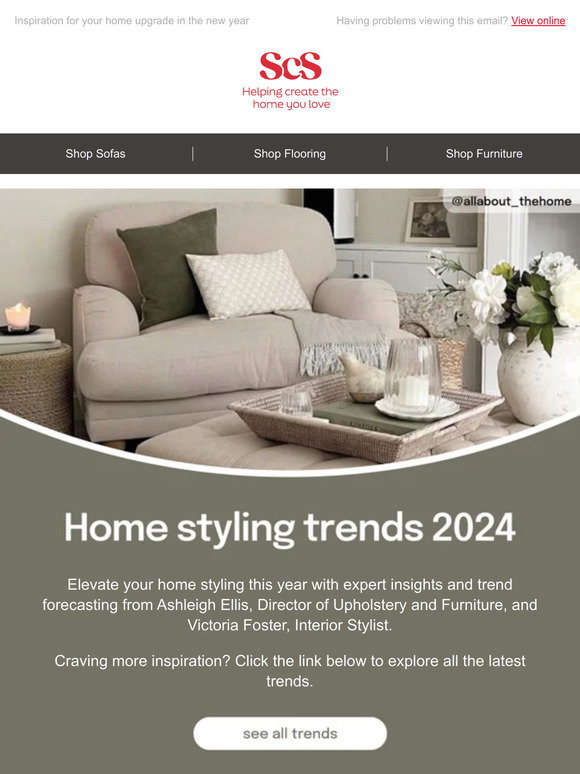 ScS: Discover home styling trends for 2024 💡 | Milled
