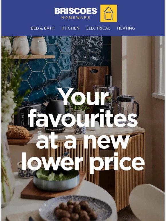 Briscoes: We've dropped the price! | Milled
