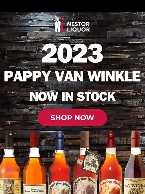Nestor Liquor: 🥃 Rare Find Alert: The 2023 Pappy Van Winkle Collection ...