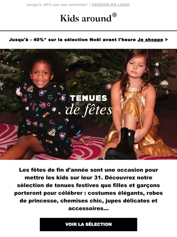 Kids Around FR: Découvrez les plus belles tenues de fêtes 💫 | Milled