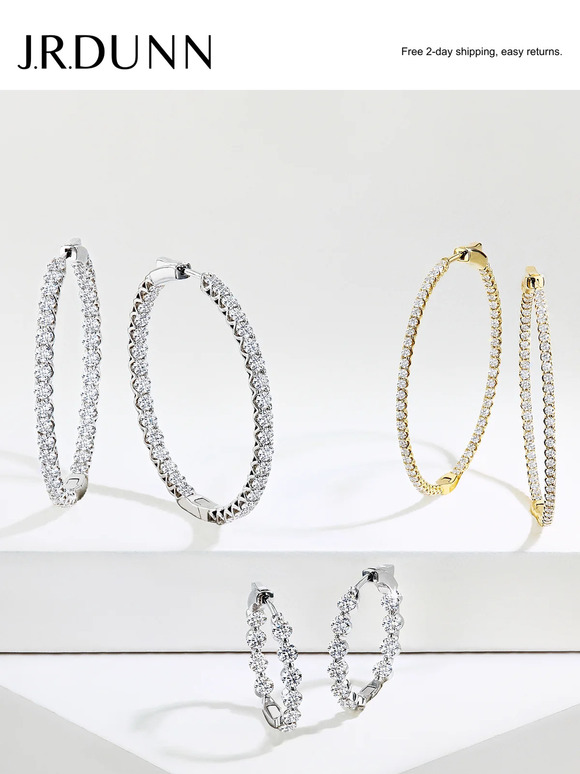 J.R. Dunn Jewelers: The Perfect Hoops + Huggies (20% off) | Milled