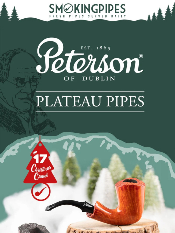 Smokingpipes: Peterson Plateau Pipes | Available Now | Milled
