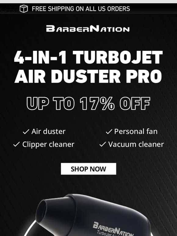 BarberNation: The perfect 4-in-1 tool: Turbo Jet 🔥 | Milled