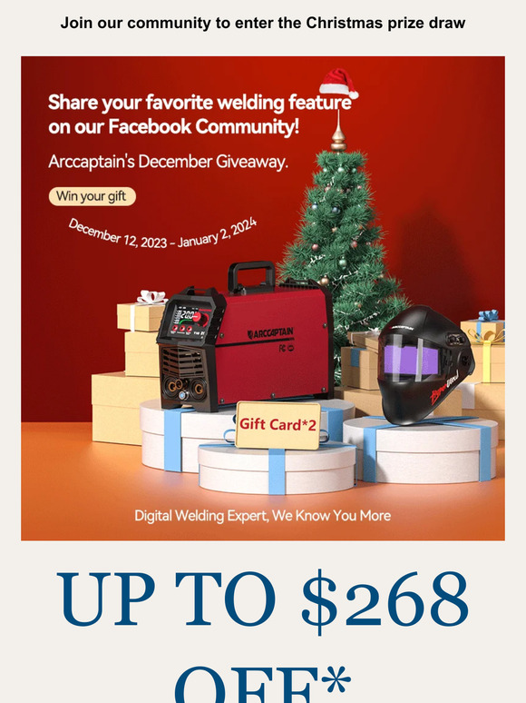 Arccaptain: 🌟 Christmas lucky draw surprise from Arccaptain 🌟 | Milled