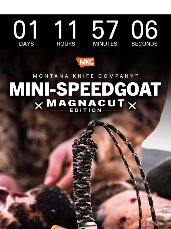 Montana Knife Company: It's happening.. The Magnacut Mini-Speedgoat ...
